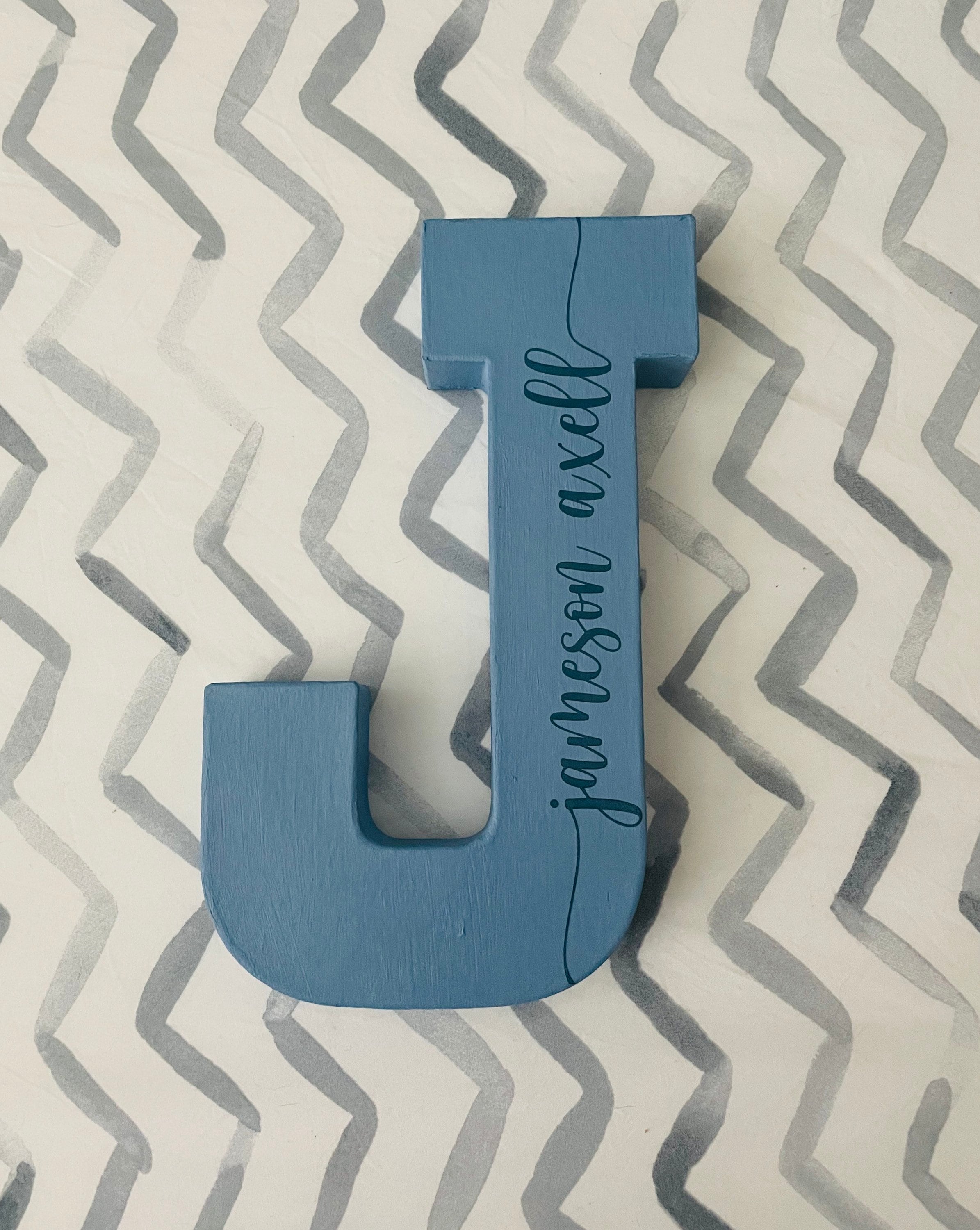 Decorative Letters Personalized Baby Initials Customized - Etsy UK