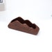 Mokusei Handcrafted Wooden Name Card Place Holder: Business Card Holder ...