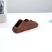 Mokusei Handcrafted Wooden Name Card Place Holder: Business Card Holder ...
