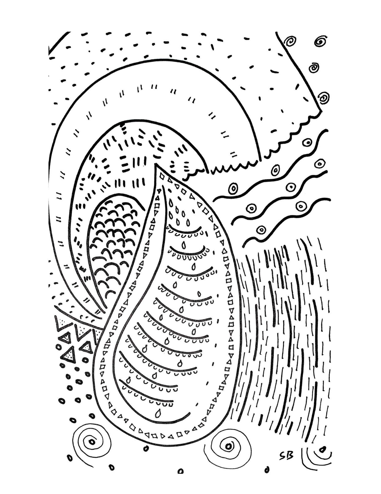 Printable Mandala Art Hand-drawn Digital Download for Home Decor - Etsy