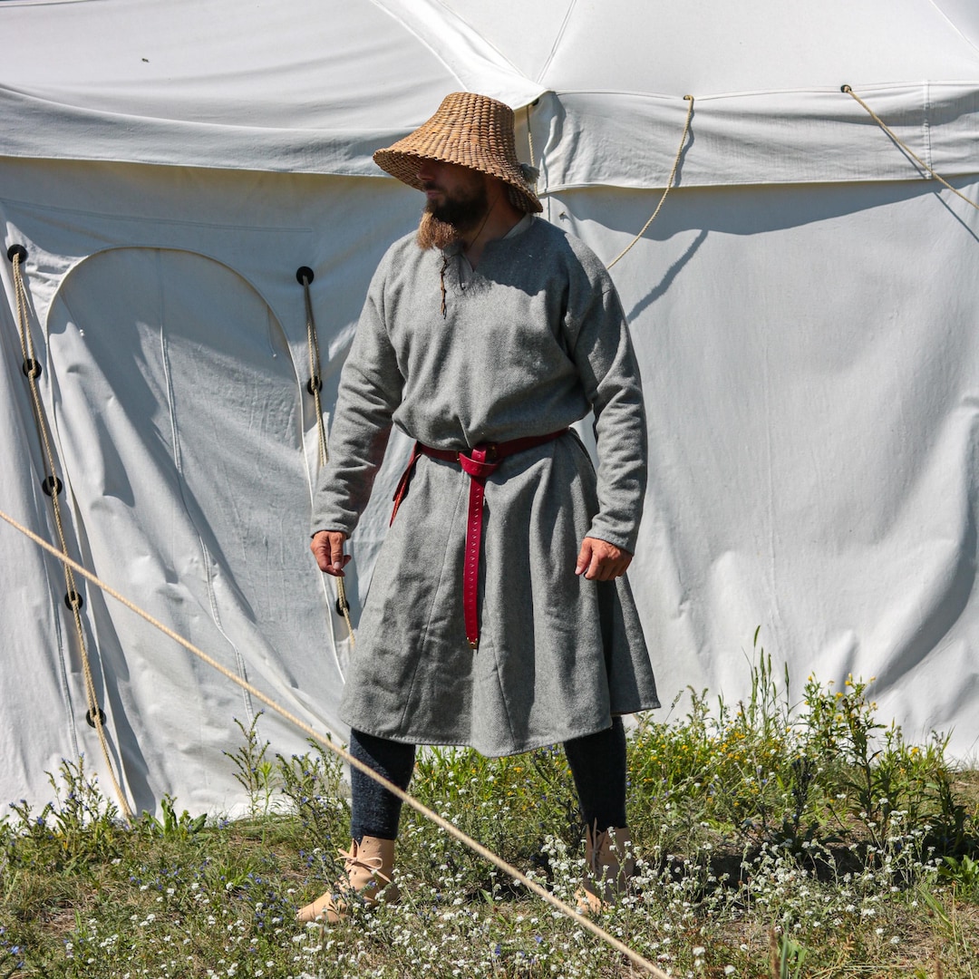 Cotte Ansel for Men - 100% Wool With Chevron Pattern - 13th & 14th ...