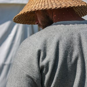 Cotte Ansel for Men - 100% Wool With Chevron Pattern - 13th & 14th ...