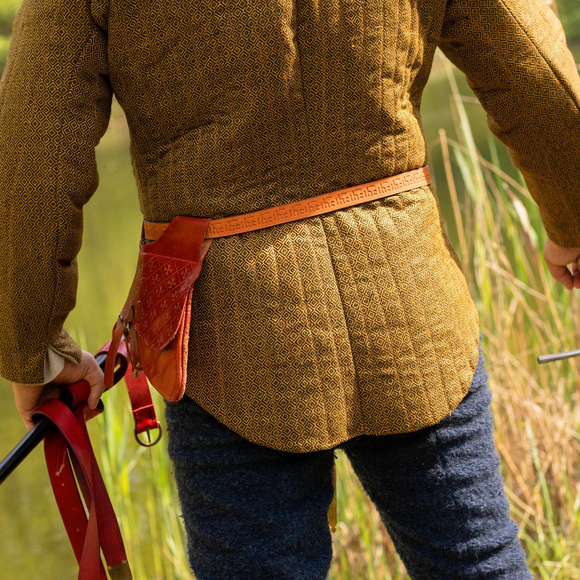 Dutch Gambeson - Diamond-patterned Linen - 15th Century Clothing ...
