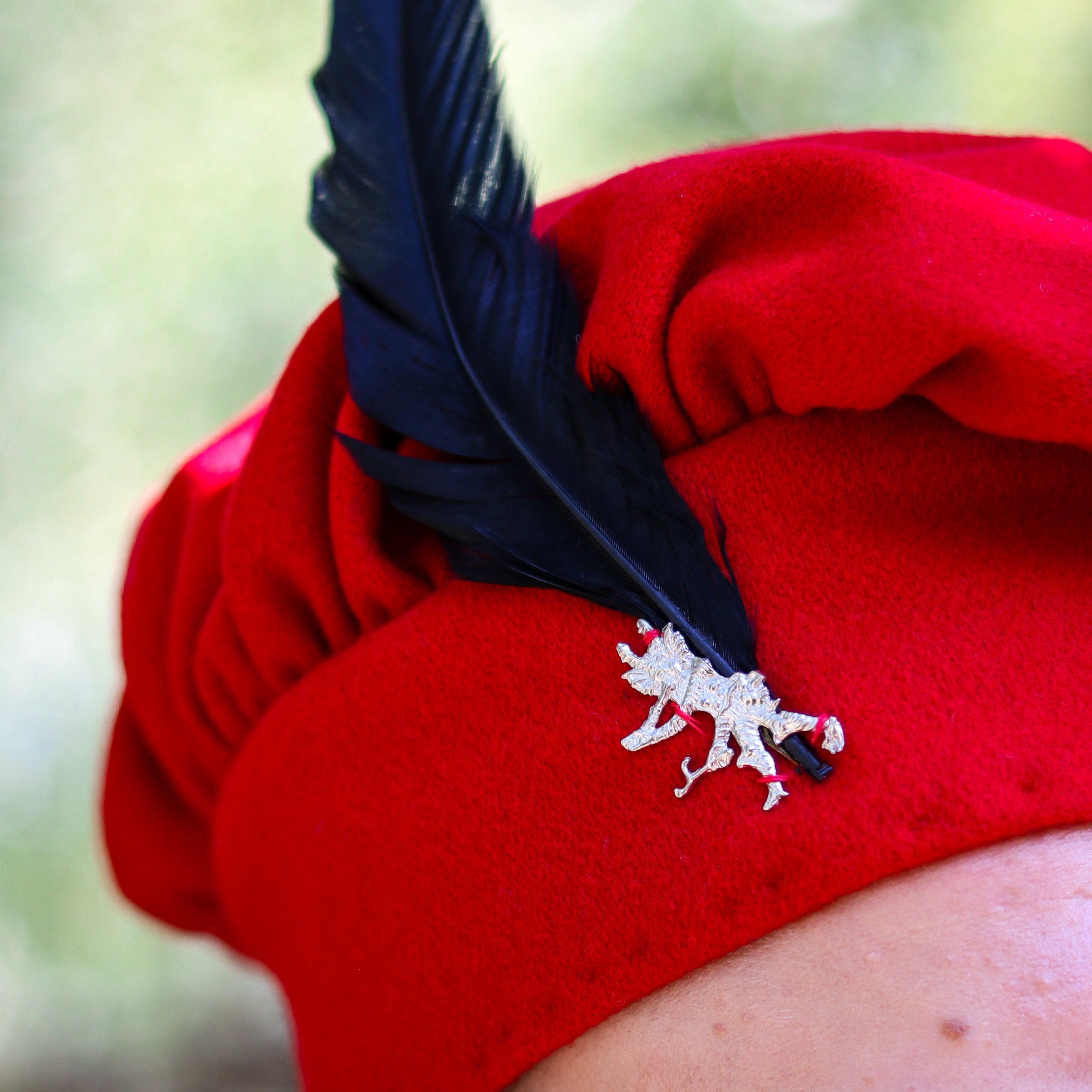 Happy Devil Tin Pewter Badge Medieval Pilgrim Badge 14th & - Etsy