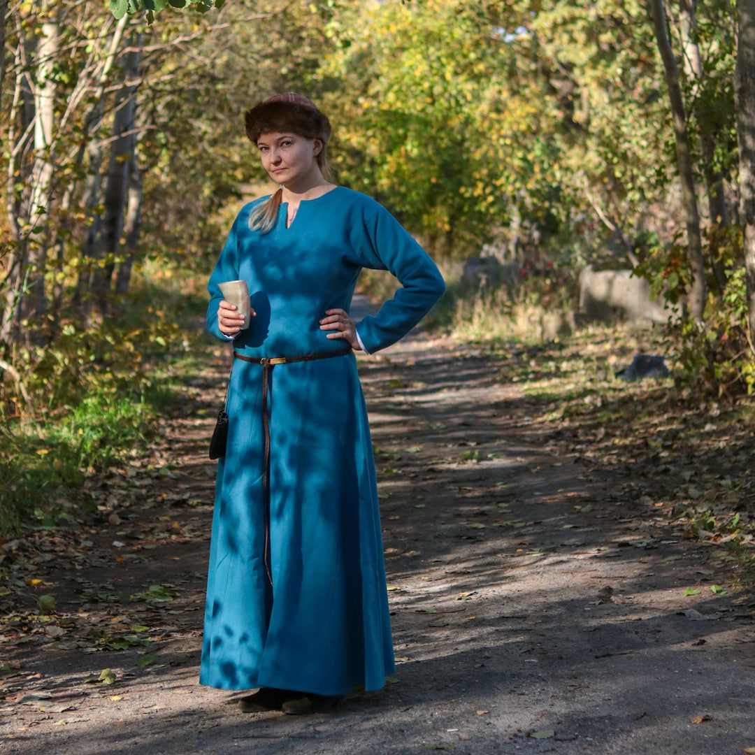 Hedeby Viking Dress for Women - Wool - Inspired by Hedeby Findings ...