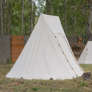 Soldier Tent - Cotton Historical Tent for Knight- Camping - up to 2 ...