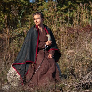 Hedeby Viking Dress for Women - 100% Linen - Inspired by Hedeby ...