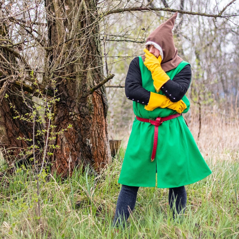 Over-armor Tunic - Woolen Tabard - Wool Medieval Clothing - Knight’s ...