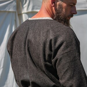 Cotte Ansel for Men - 100% Wool With Chevron Pattern - 13th & 14th ...