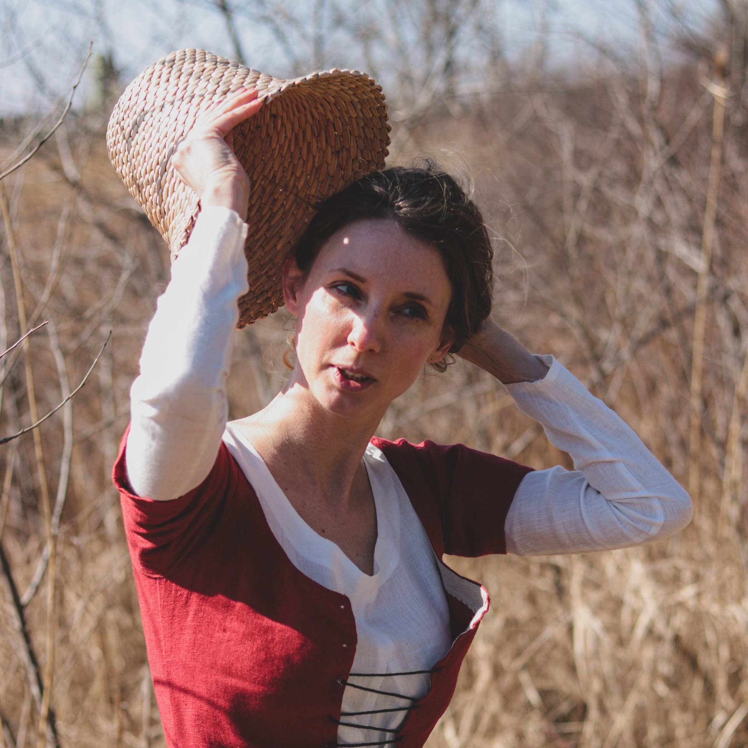 Bucket Straw Hat 100% Natural Reeds Broadleaf Cattail Rogożyna for ...