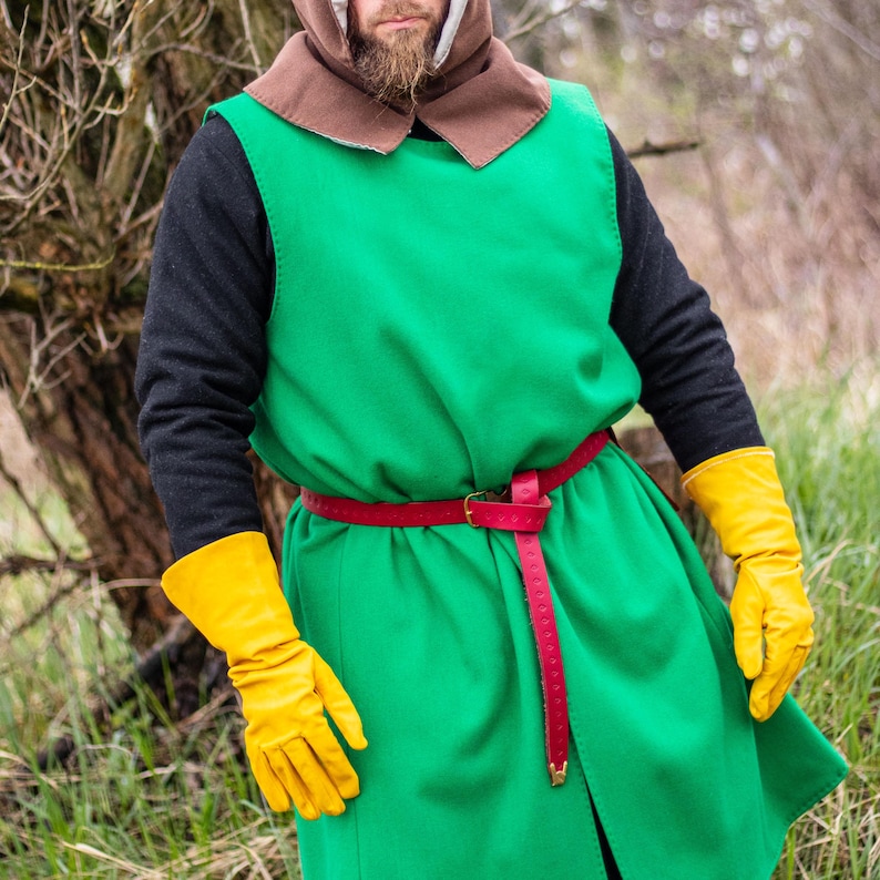 Over-armor Tunic - Woolen Tabard - Wool Medieval Clothing - Knight’s ...