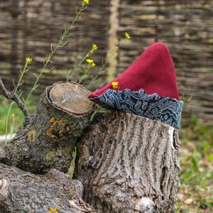 Bycocket Hat Robin Hood - 100% Wool - Medieval Headwear for Men and ...