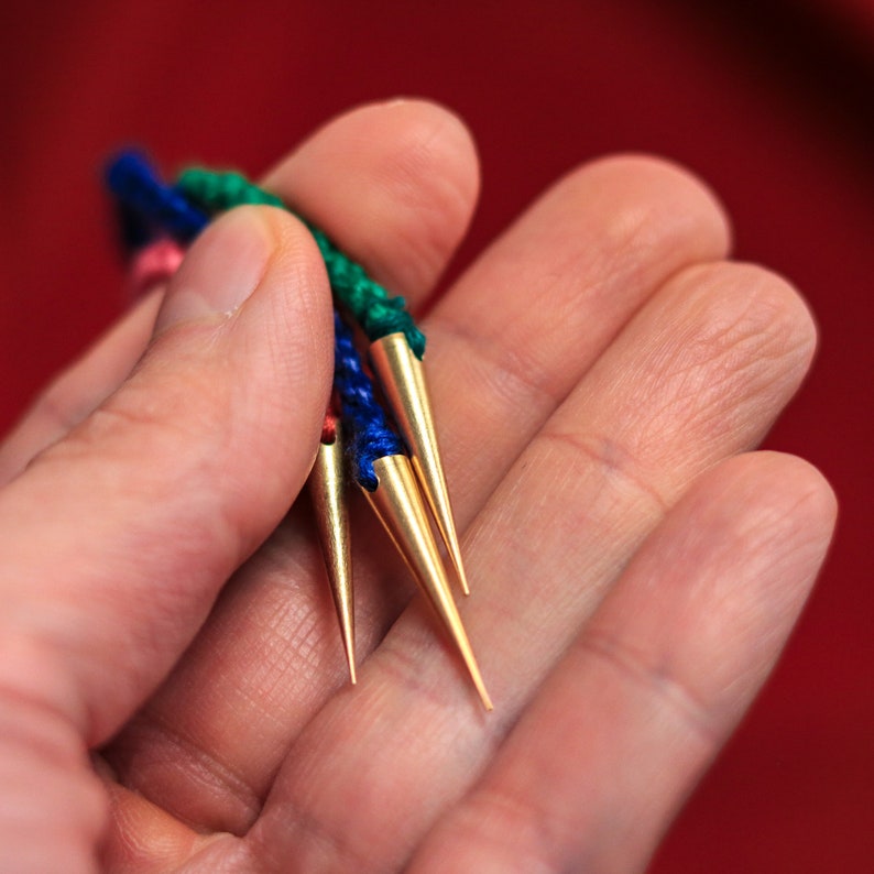 Handmade Lacing Points With Brass Aiglets Medieval Aglets With Linen ...