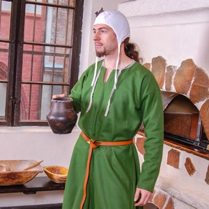 Wool Cotte for Men - 13th & 14th Century Woolen Kirtle - Medieval Tunic ...
