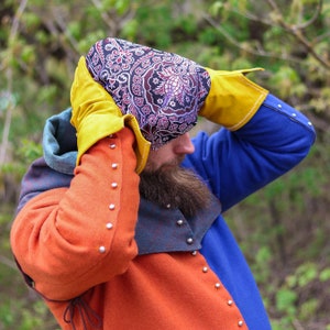 Medieval Bag Hat -14th & 15th Century - Phrygian / Dacian Cap Inspired ...
