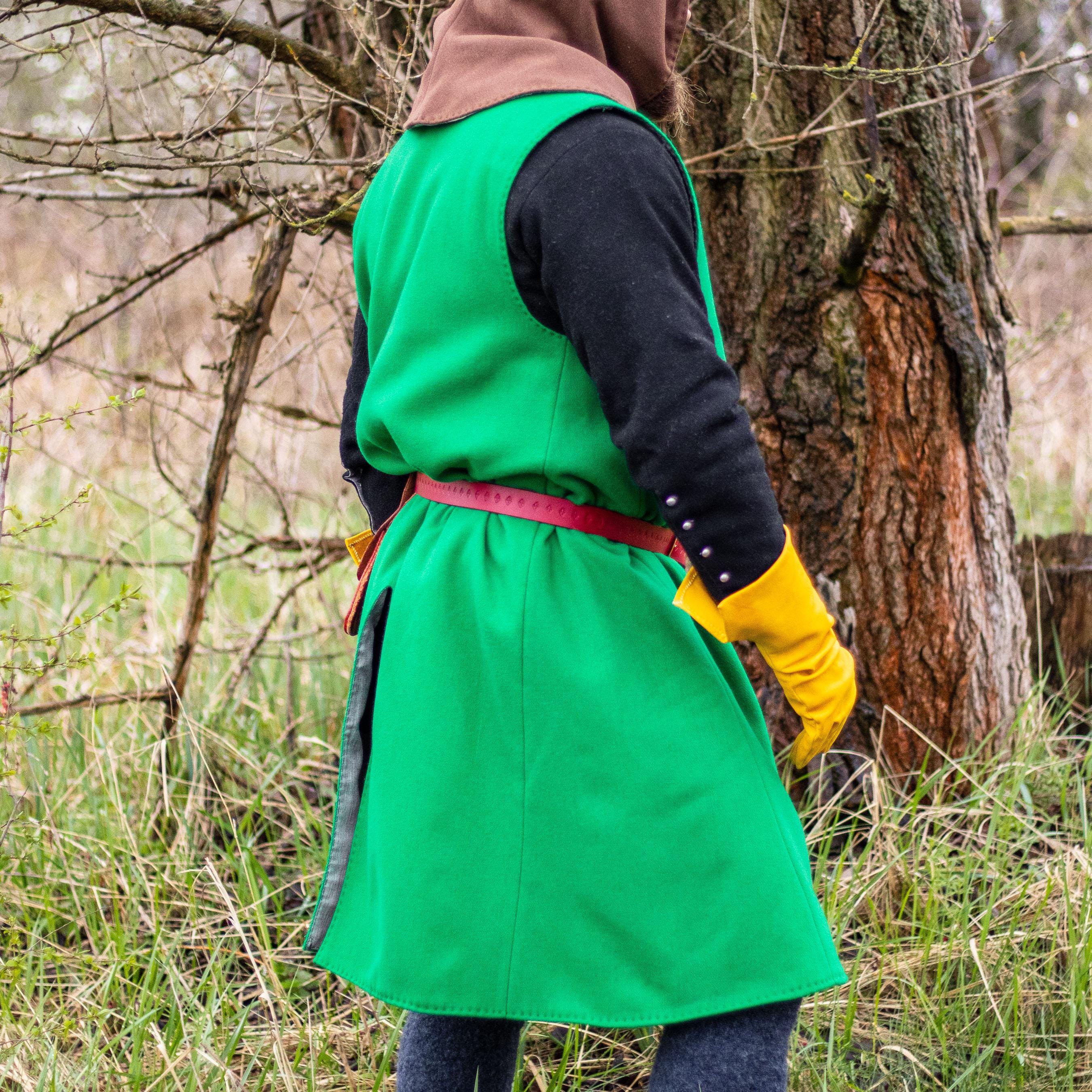 Over-armor Tunic - Woolen Tabard - Wool Medieval Clothing - Knight’s ...