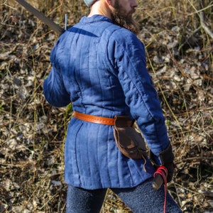 Linen Sir Robert Pourpoint - Medieval Gambeson - 14th & 15th Century ...
