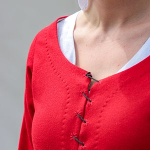 Cotte Simple Matilda - Woolen Medieval Long Dress - Basic Gown for ...