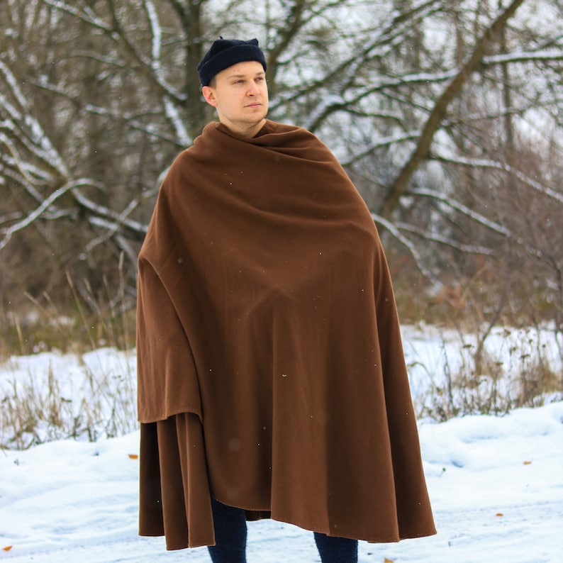 Medieval Cloak Middle Ages & Renaissance Woolen Cape for - Etsy