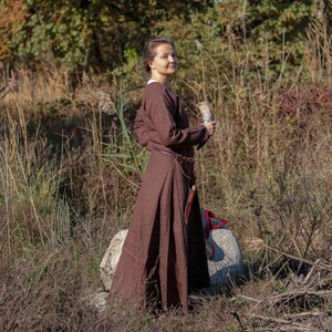 Hedeby Viking Dress for Women - 100% Linen - Inspired by Hedeby ...
