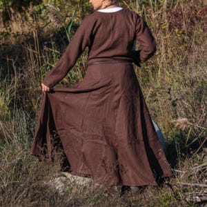 Hedeby Viking Dress for Women - 100% Linen - Inspired by Hedeby ...