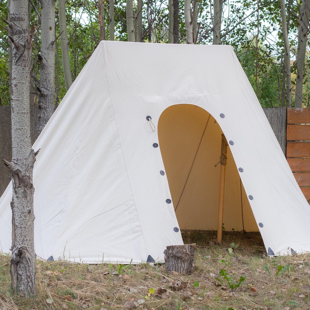 Soldier Tent - Cotton Historical Tent for Knight- Camping - up to 2 ...