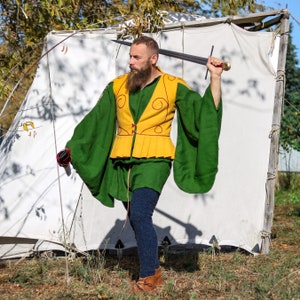 Irish Lèine - Irish Renaissance Linen Smock - Gaelic Shirt - Irish Kern ...