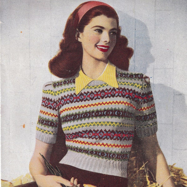 Fair Isle Pattern - Etsy