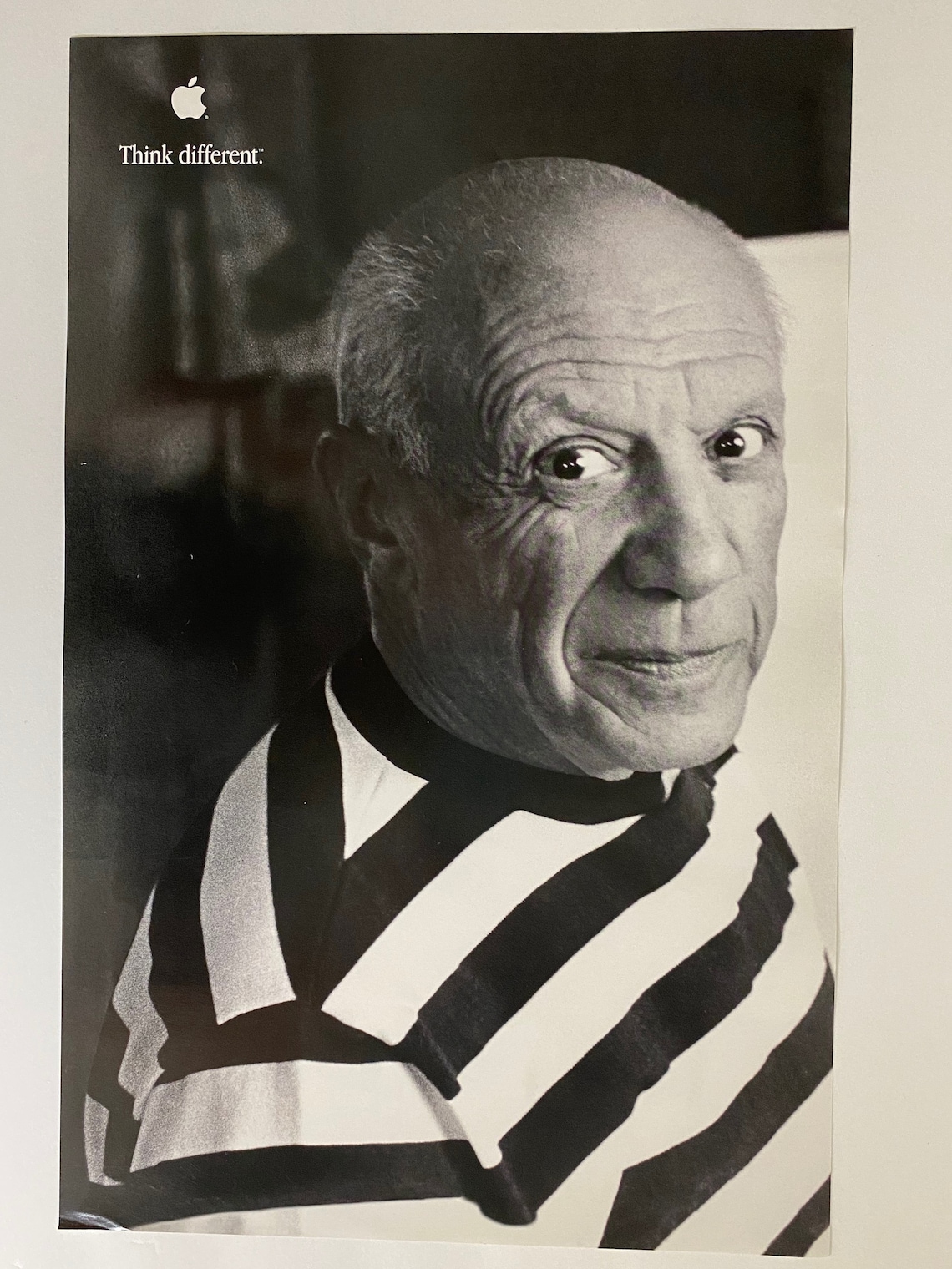 Original Apple Think Different Pablo Picasso 11 x 17 | Etsy