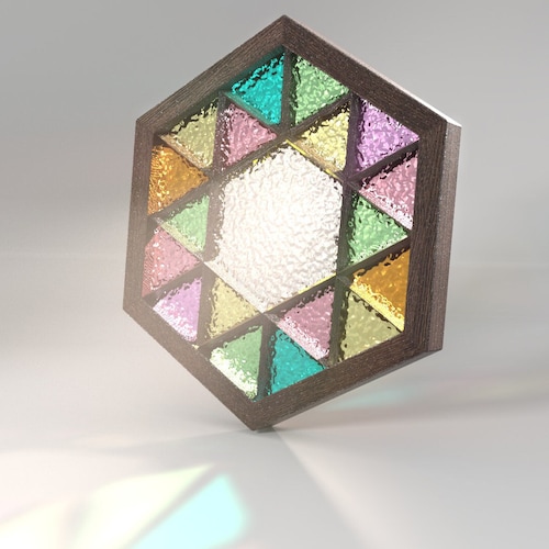 Charmed Manor Style Custom Resin Stained Glass Window - Etsy