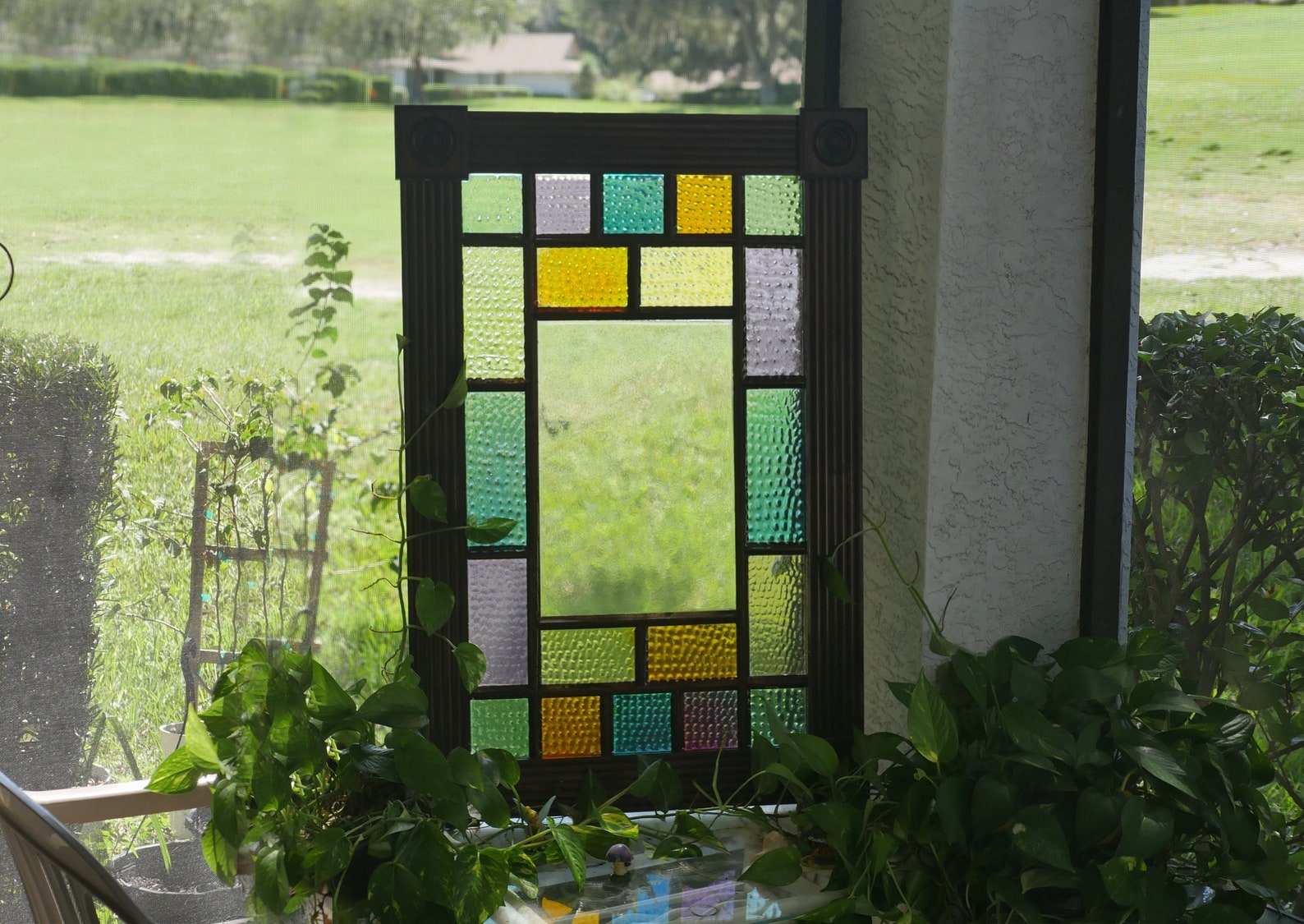 Charmed Manor Style Custom Resin Stained Glass Window - Etsy