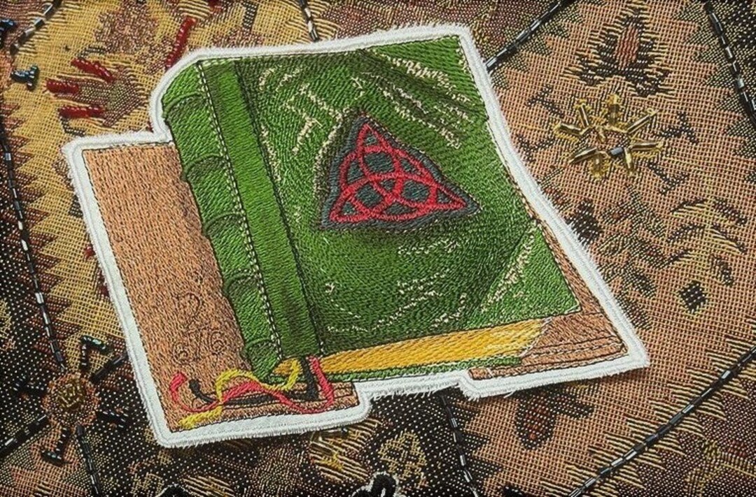 Charmed Book of Shadows Replica Embroidery Patch - Etsy