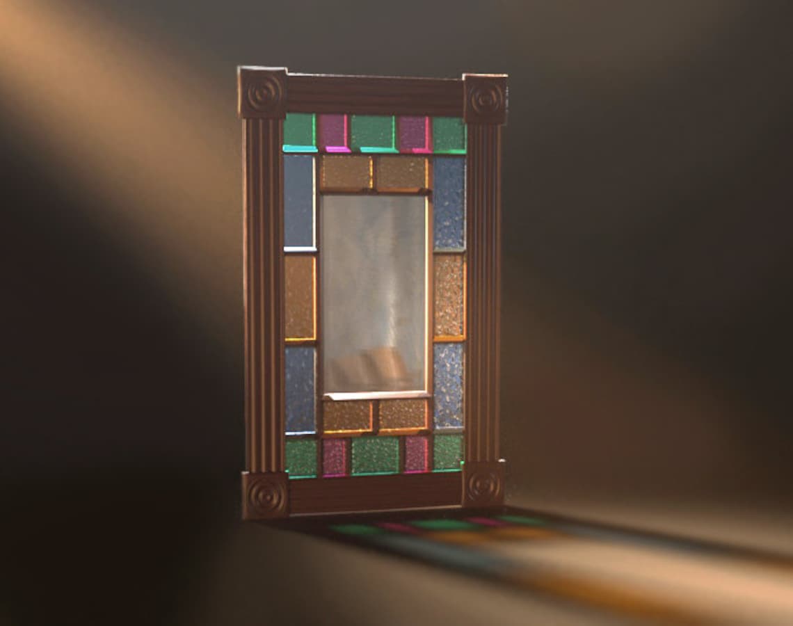 Charmed Manor Style Custom Resin Stained Glass Window - Etsy