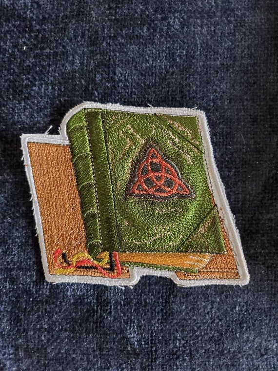 Charmed Book of Shadows Replica Embroidery Patch | Etsy