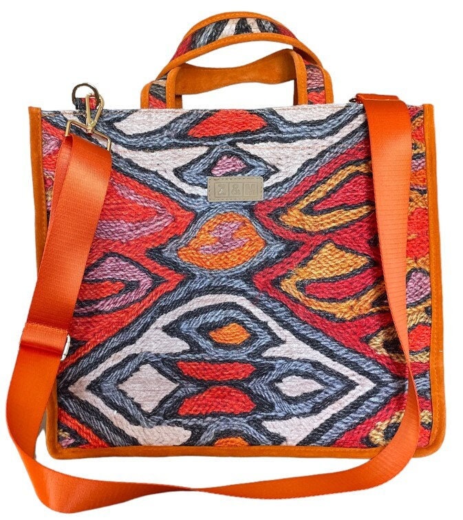 Kilim Tote Bag, Kilim Shopper Bag, Kilim Bag, Shopper, Tote Bag, Kelim ...