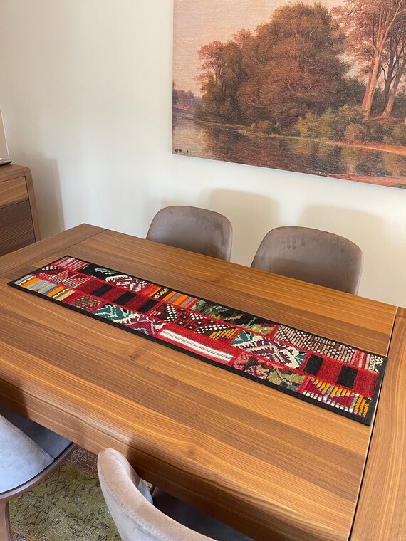 Kilim Table Runner Turkish Table Runner Table Runner Ethnic - Etsy