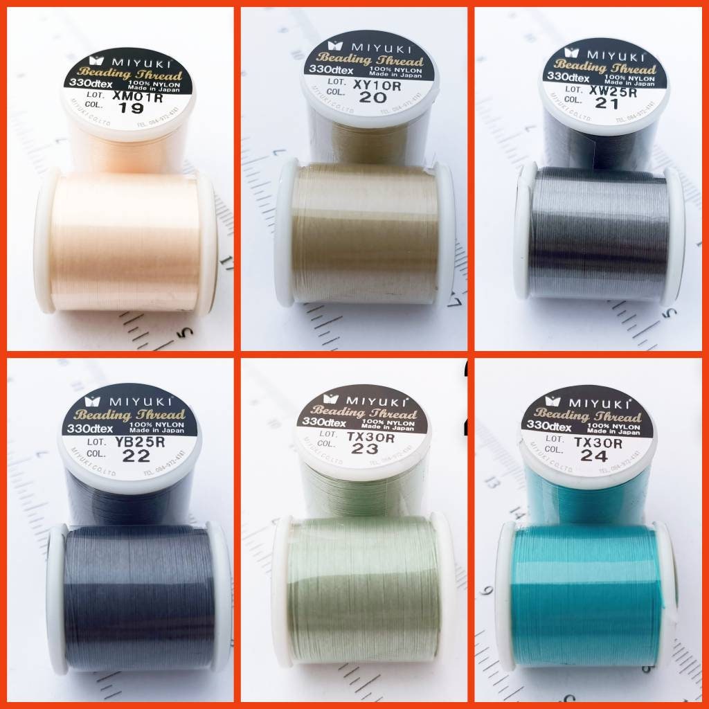 Original Miyuki Beading Thread B Made in Japan Nylon Beading - Etsy