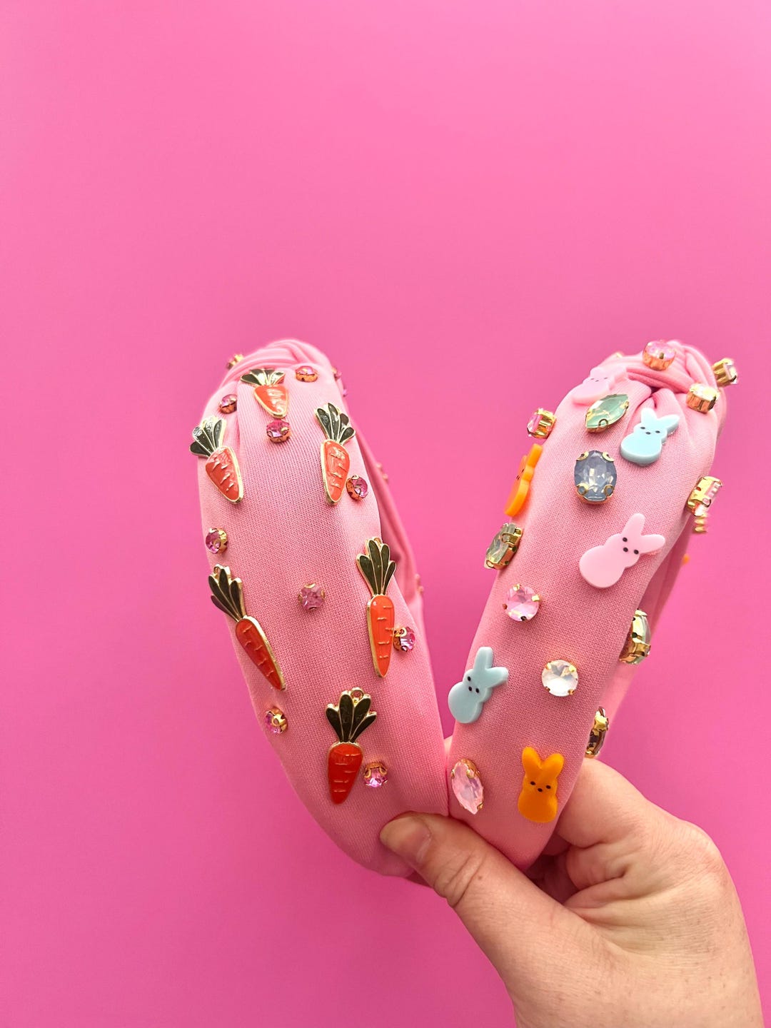 Pink Easter Headbands/peeps/carrots/jewels/spring/womens/girls/kids ...