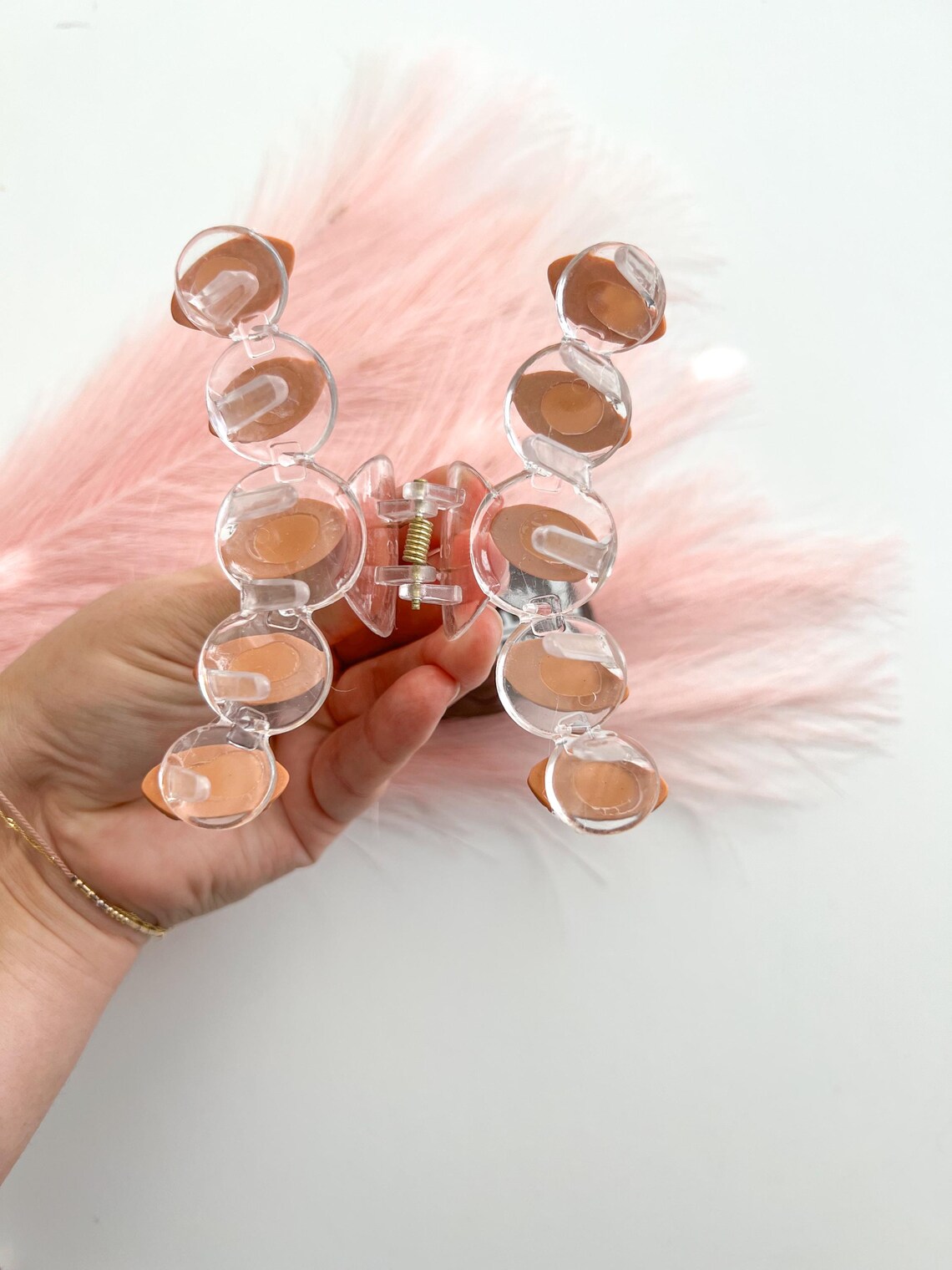 Football Claw Clips/small/womens/large Claw Clip/hair Accessories - Etsy