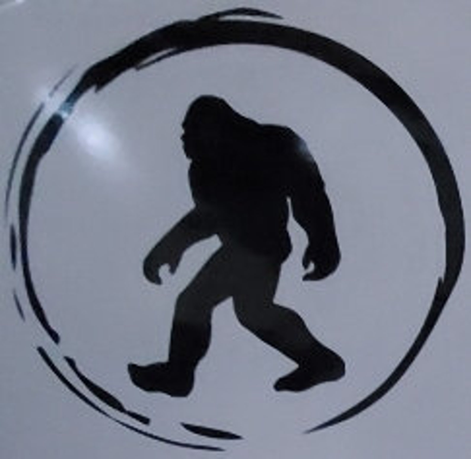 Bigfoot Decal Car Sticker | Etsy