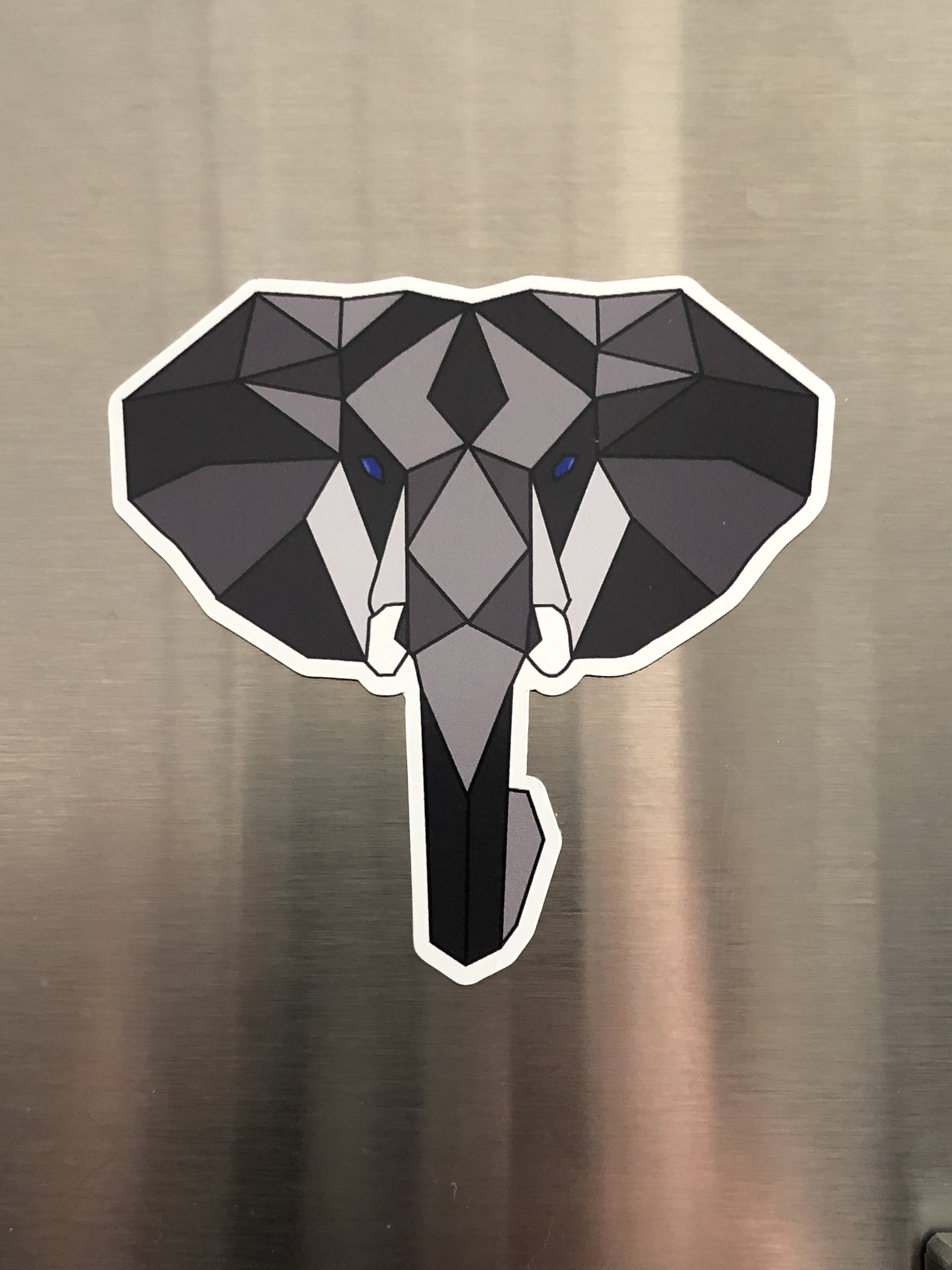 Elephant MAGNET, Fridge Magnet, Car Magnet, Elephants, Elephant Art ...