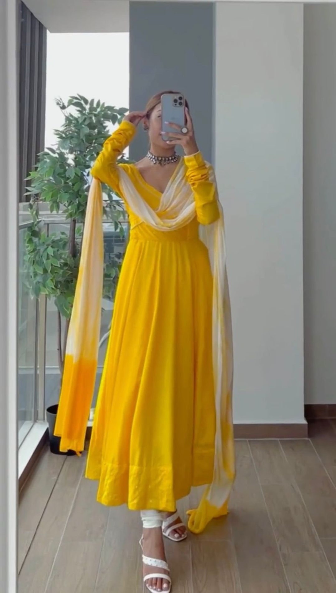 Indian Traditional Beautiful Fully Flared Anarkali Women Gown - Etsy