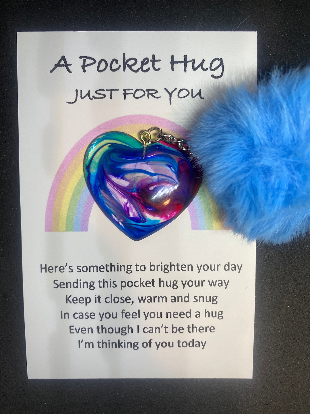 Custom Pocket Hug, Pocket Paw, Paw Print, Memorial, Sympathy Gift, Gift ...