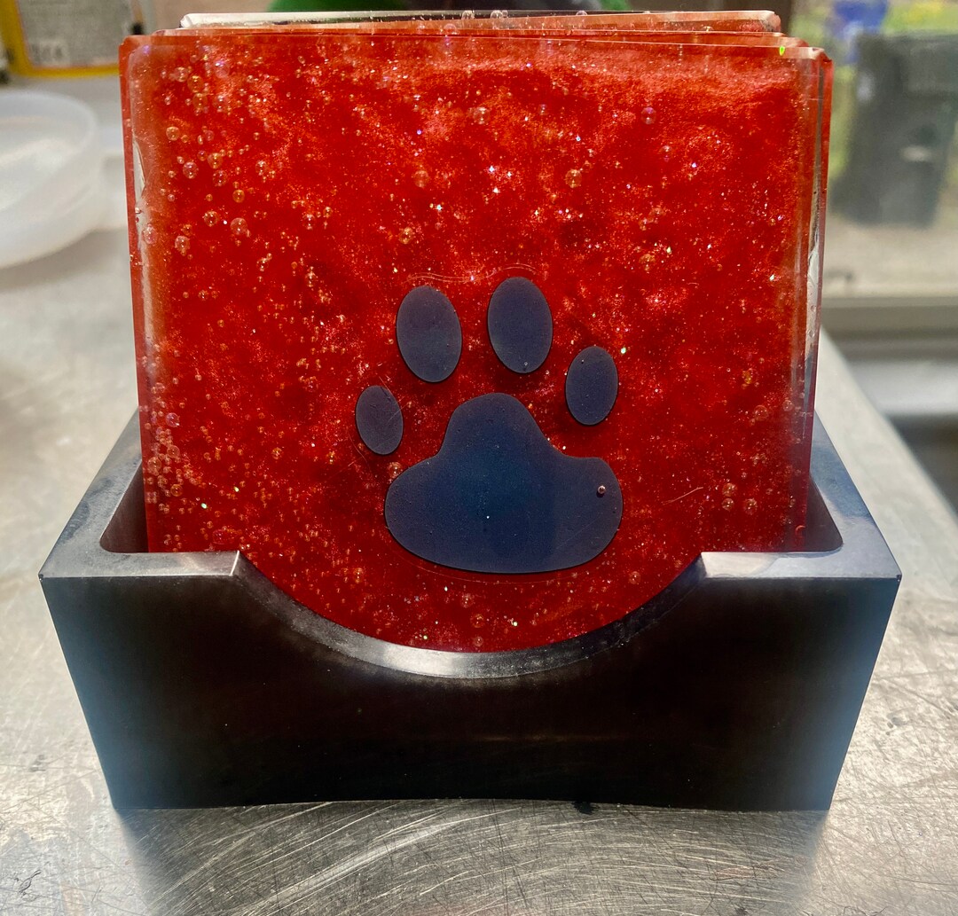 Custom Resin Coasters, Coffee Table, Decoration, Gifts, Set of 5 - Etsy