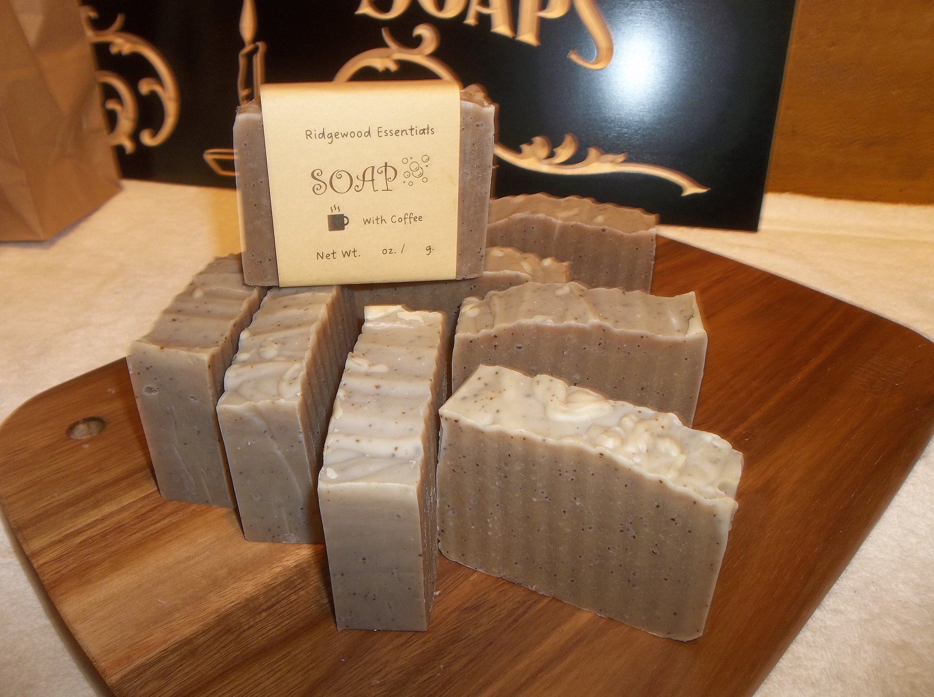 Soap With Real Brewed Coffee Handmade Old-fashioned Lye Soap Fresh ...