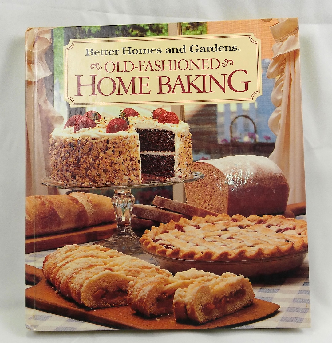 Vintage Better Homes and Gardens Hardcover Old-fashioned Home Baking ...