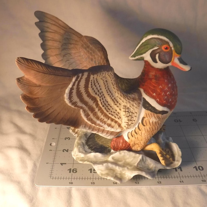 Vintage Wood Duck North American Ducks 1987 the Hamilton Collection ...