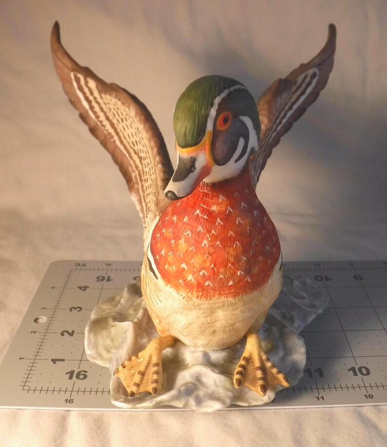 Vintage Wood Duck North American Ducks 1987 the Hamilton Collection ...