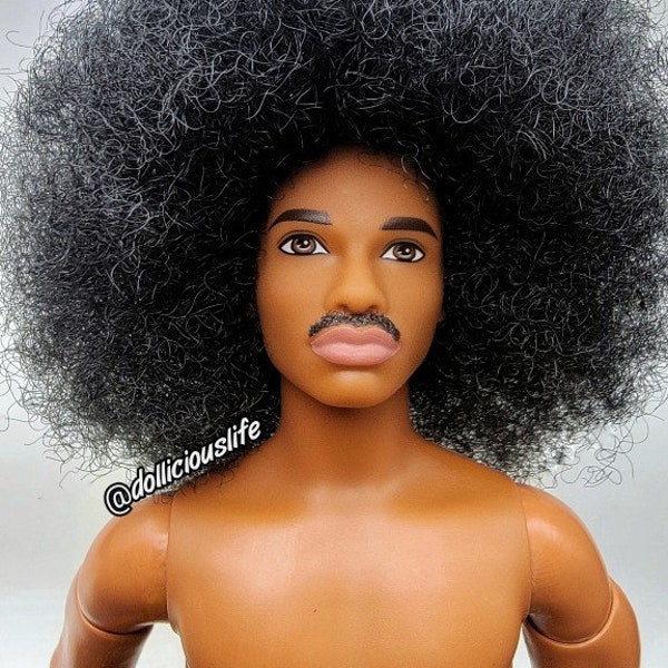 Custom Ken Doll - Etsy