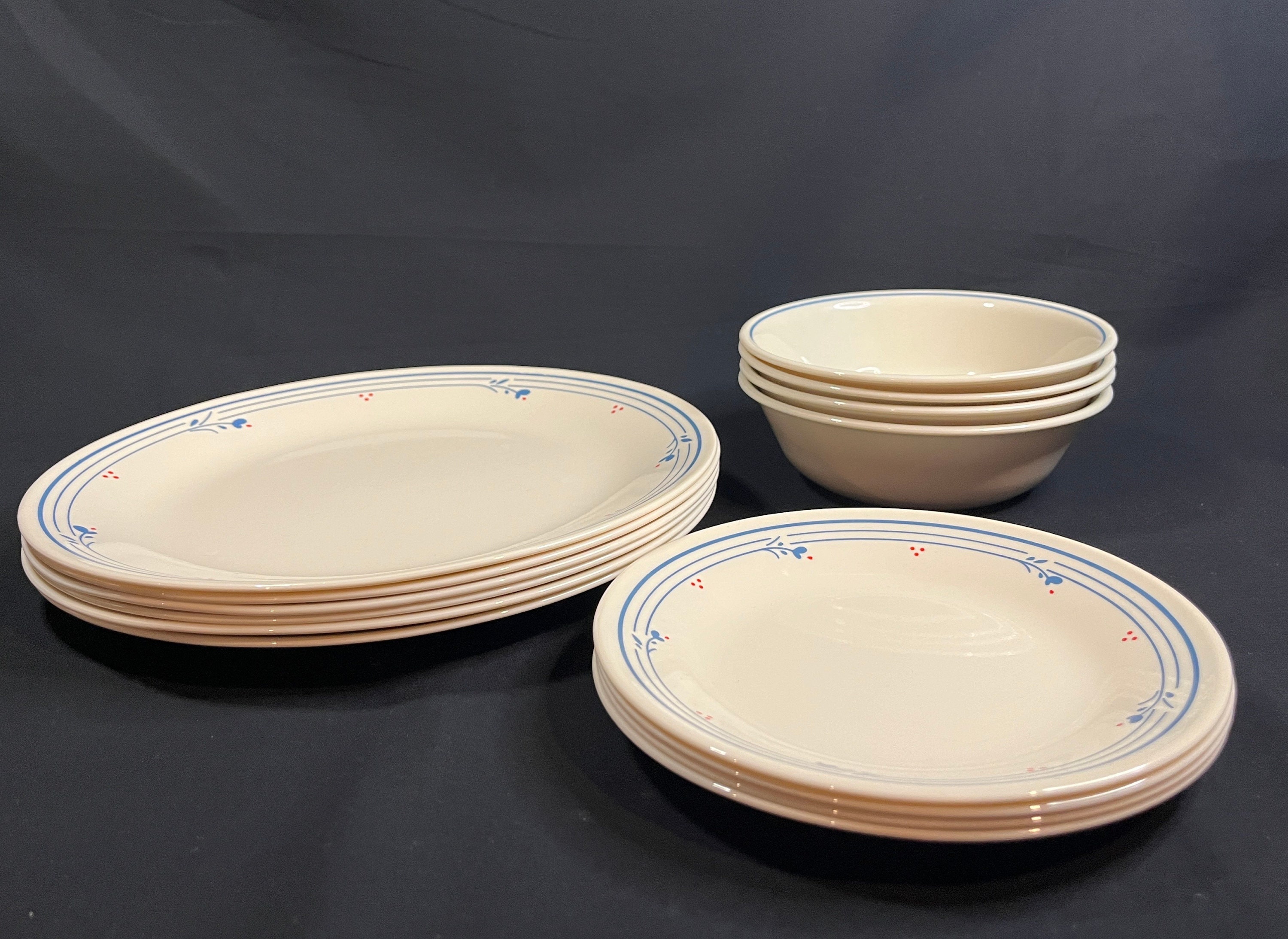 Corelle Country Violets Dishes - 14 Pieces - Etsy